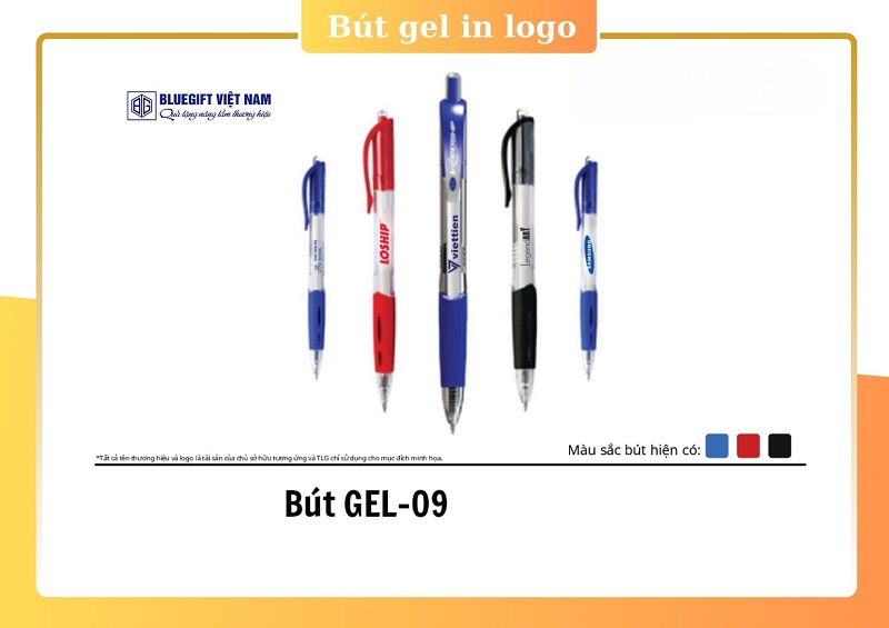 Bút gel - 09 - CÔNG TY CỔ PHẦN QUÀ TẶNG BLUEGIFT VIỆT NAM